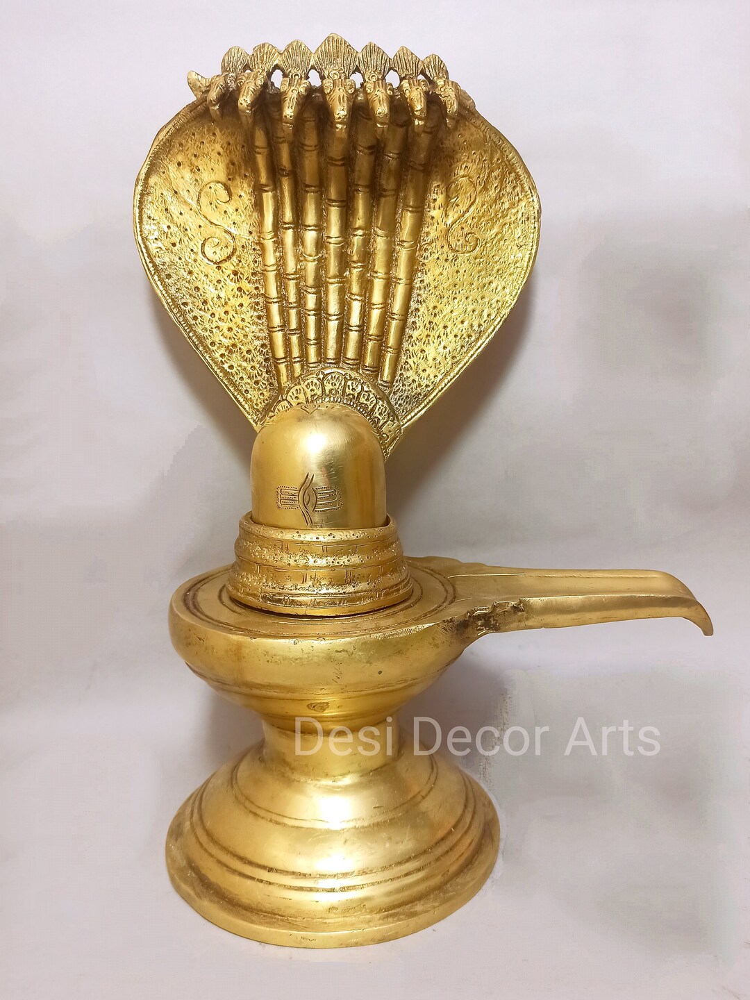 14 Brass Shivling, Maha Shiva Lingam, Lord Shiva Sculpture, Symbol of ...