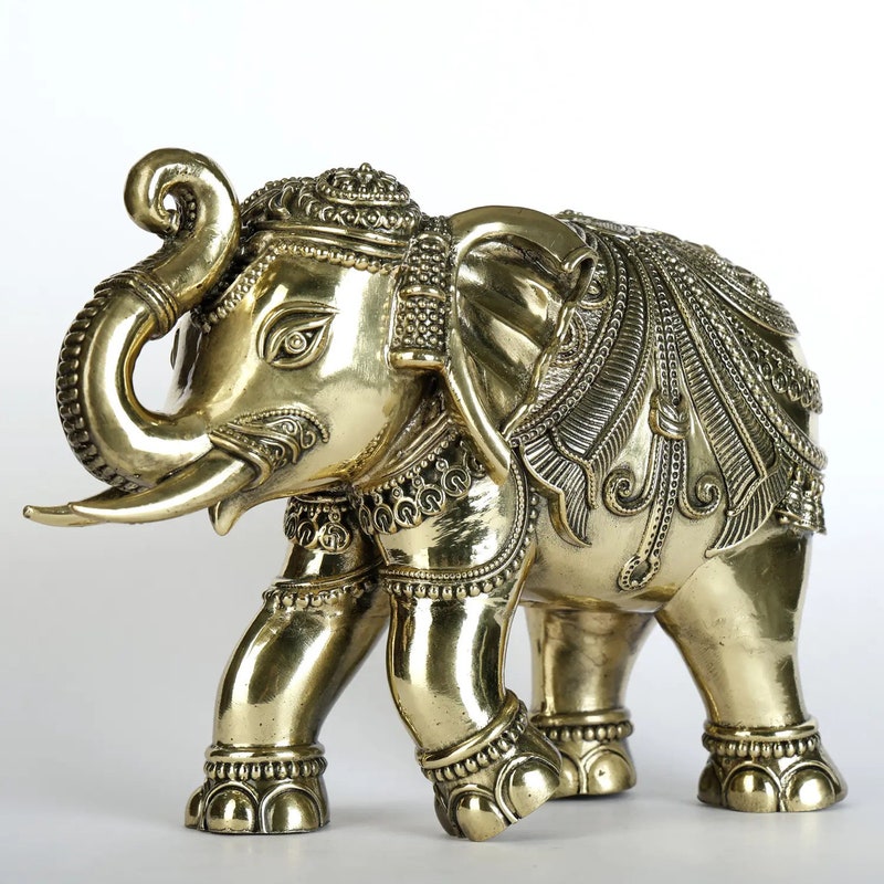 Elephant Figurine - Etsy