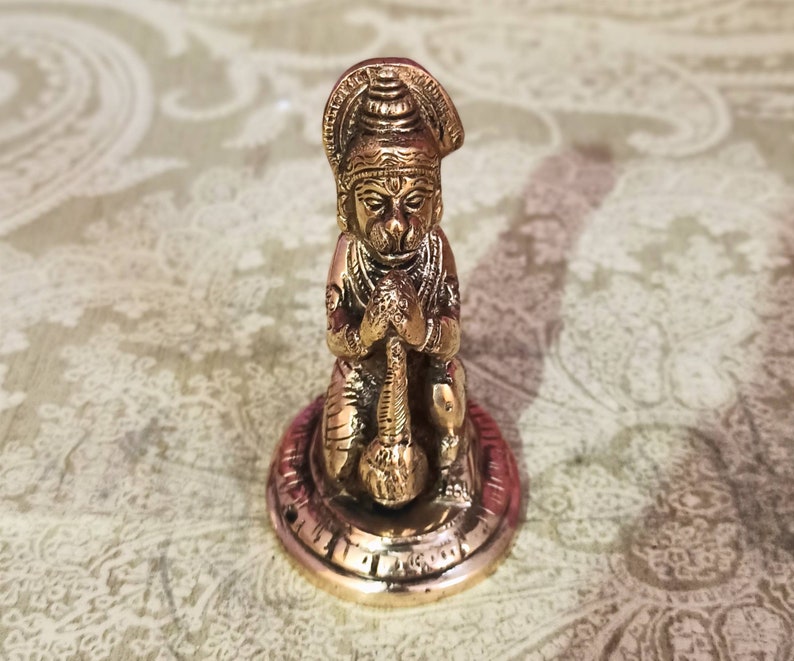 4 Small Lord Hanuman Statue Sitting Hanuman | Etsy