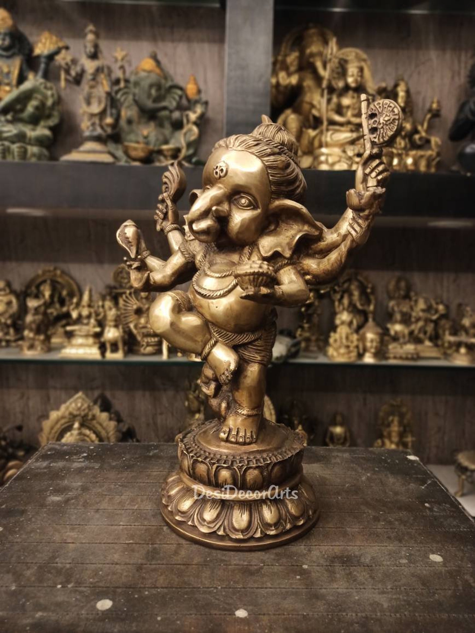 15 Bal Dancing Ganesh Six Hand Dance Ganesh, Elephant God, Bal Ganesh ...