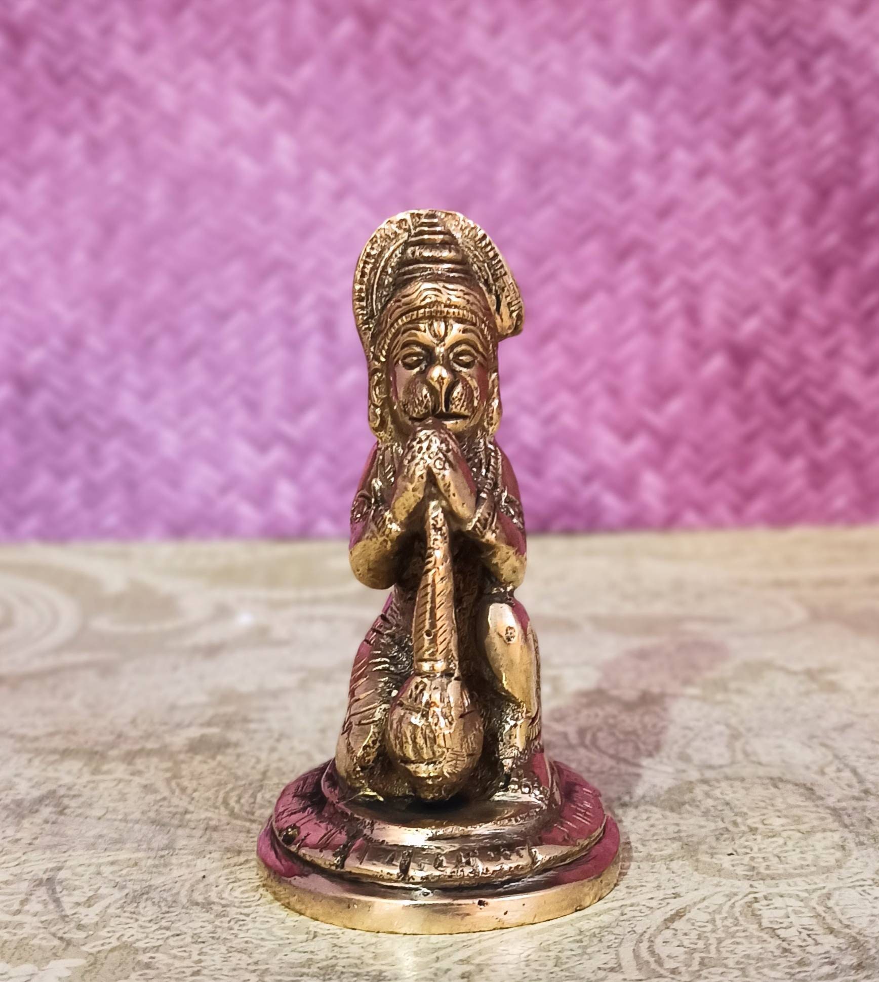 4 Small Lord Hanuman Statue Sitting Hanuman Statue - Etsy