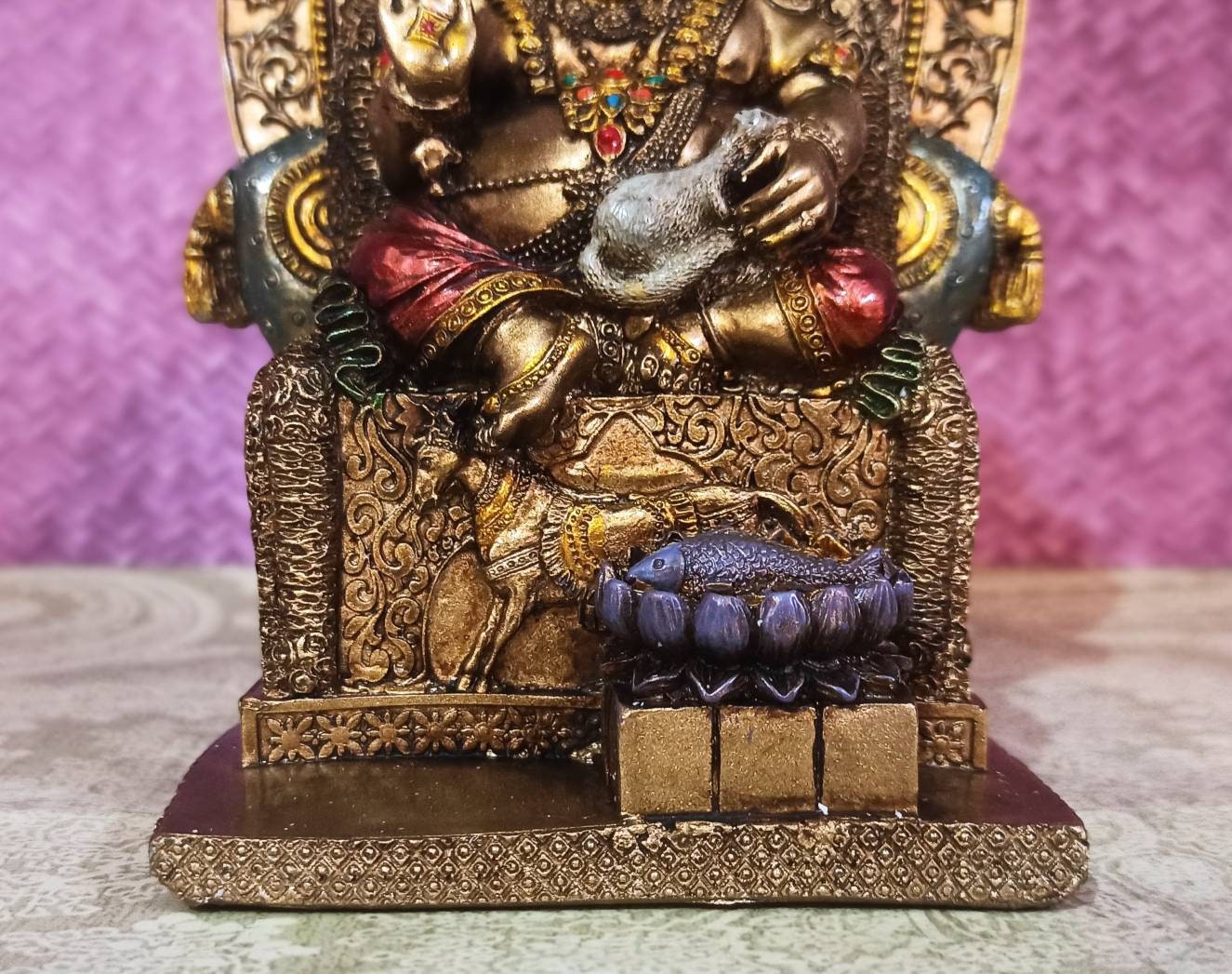 18CM Kuber Statue, Kubera Sculpture, Kubera Idol, Wealth God Statue ...
