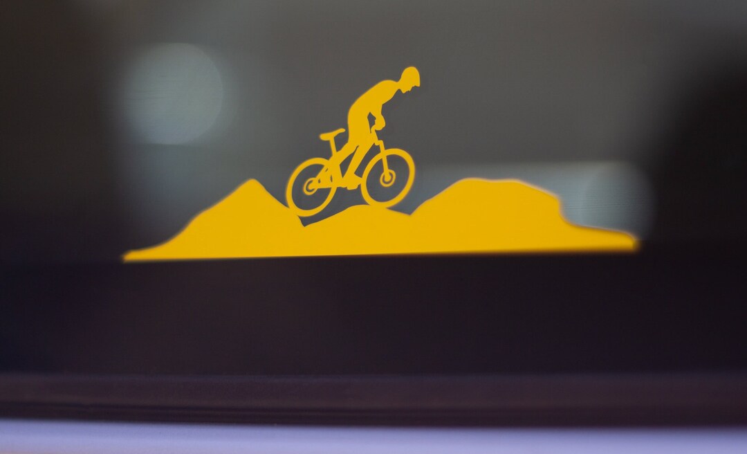 Mountain Bike Decal | Trail Decal | Mountain Bike Sticker | Trail ...