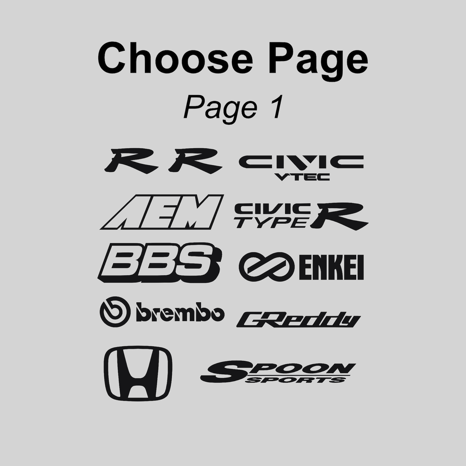 Automotive Performance Stickers | Performance Decals | JDM Stickers ...