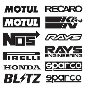 Automotive Performance Stickers | Performance Decals | JDM Stickers ...