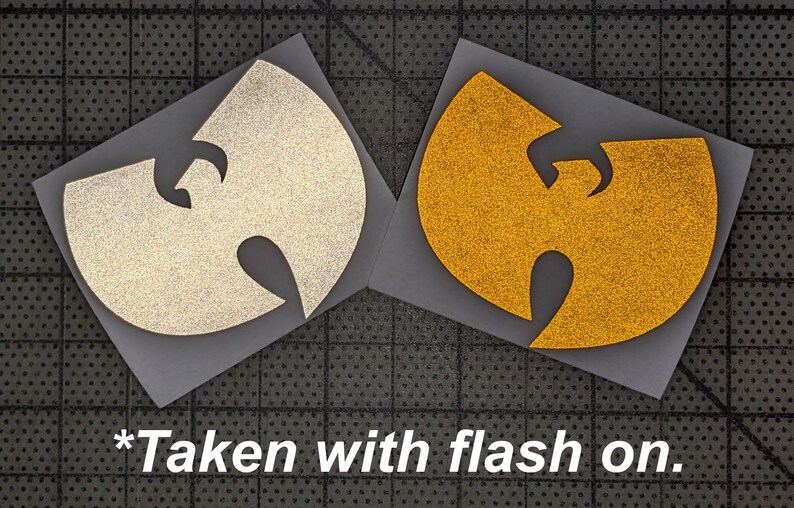 Reflective Wu Tang Sticker Decal for Laptop Classic Wu - Etsy