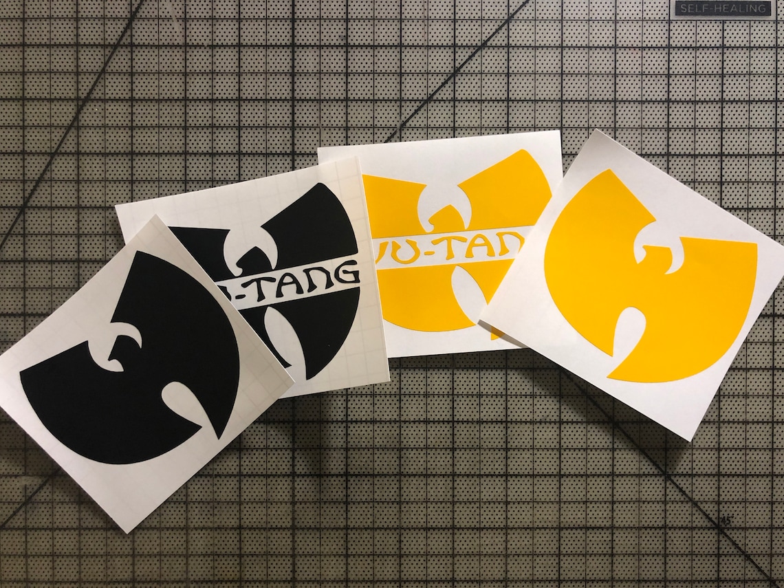 Wu-tang Decal Sticker for Laptop Window Decal Rap Group - Etsy