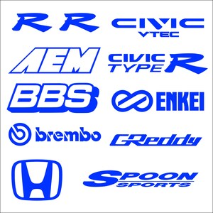 Automotive Performance Stickers | Performance Decals | JDM Stickers ...