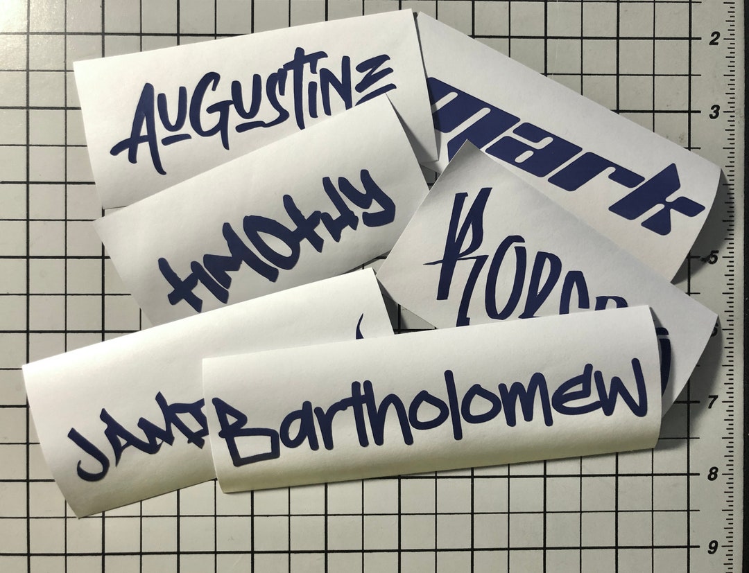 Graffiti Custom Sticker | Personalized Name Decal | Custom Name Sticker ...