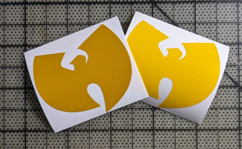 Reflective Wu Tang Sticker Decal for Laptop Classic Wu - Etsy