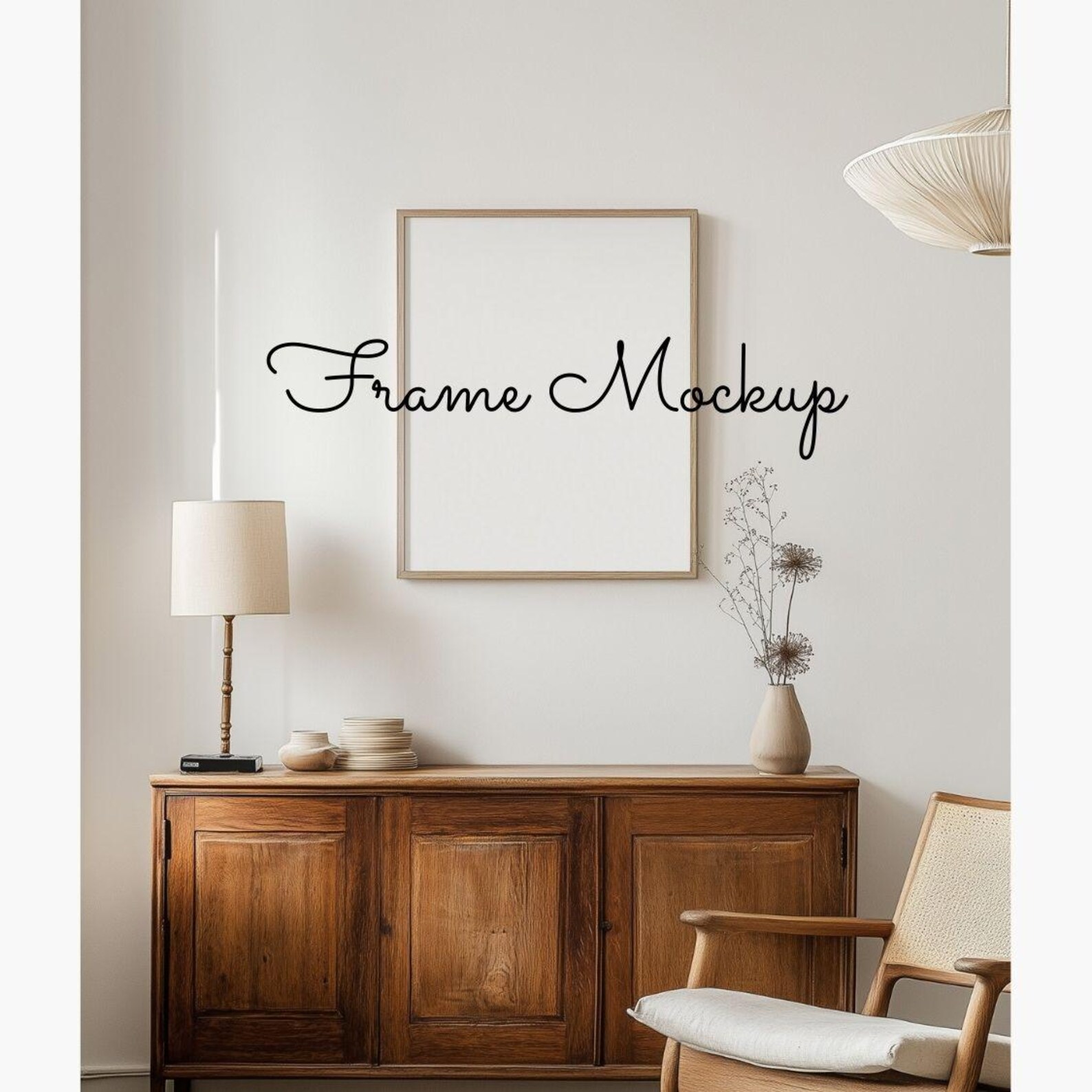 Vertical Frame Mockup: 11x14 or 16x20 Artwork Template (PSD) - Etsy