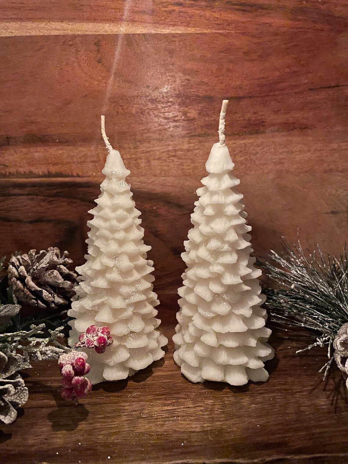 Frozen Fraiser Fir Pine Tree - 3D Wax 3oz 4 Inches Tall - Etsy