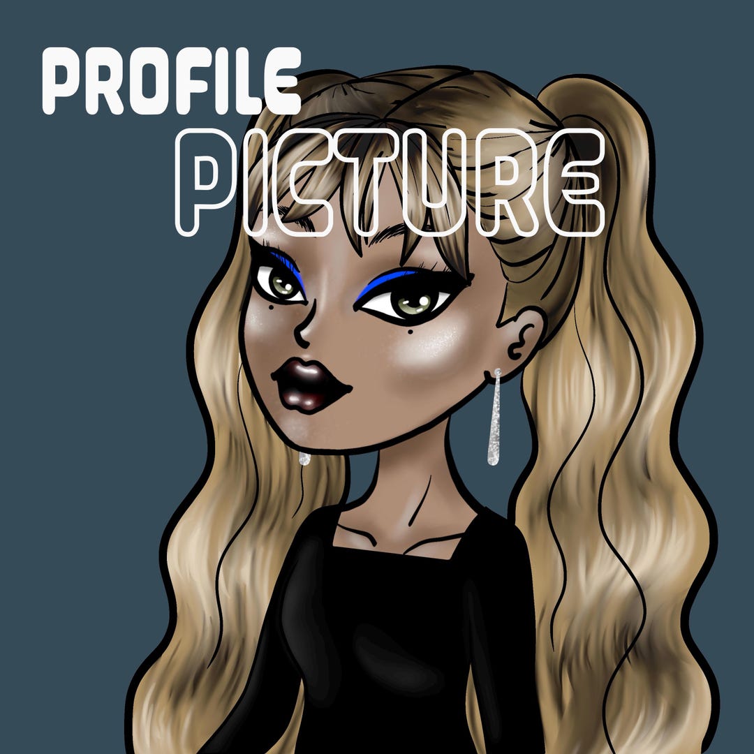Profile Picture Icon Baddie Streamer Instagram Youtube Tiktok Twitch ...