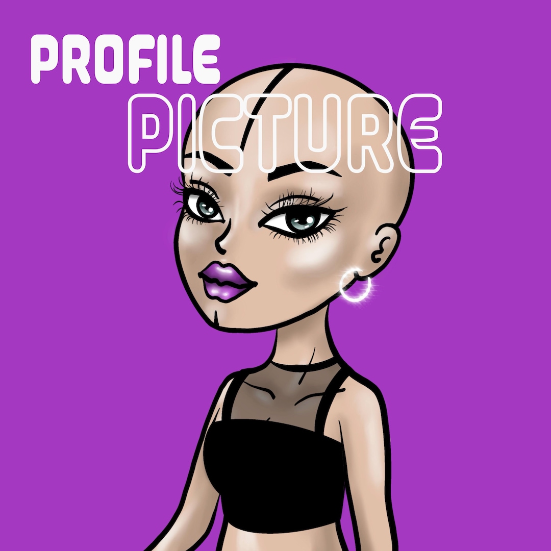 Profile Picture Icon Baddie Streamer Instagram Youtube Tiktok Twitch ...