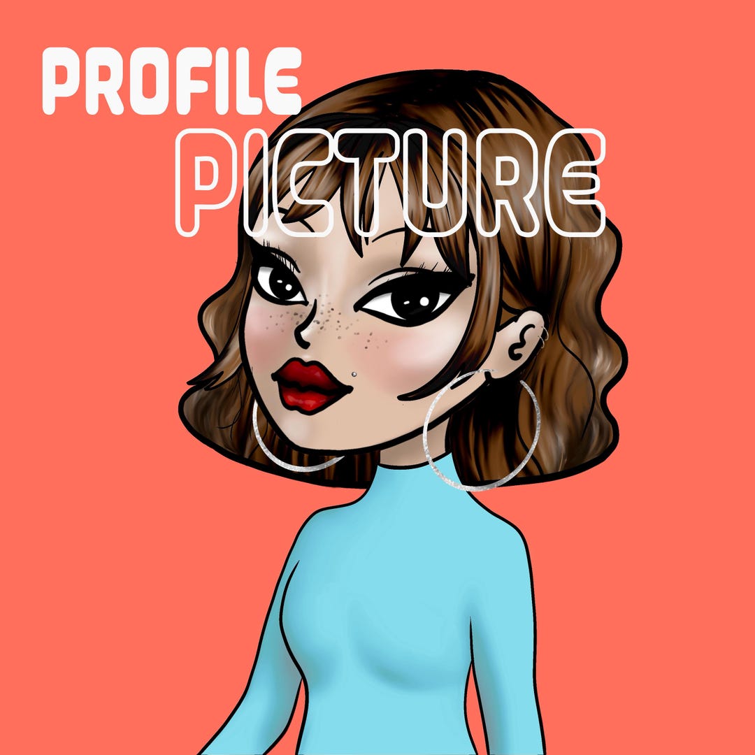 Profile Picture Icon Baddie Streamer Instagram Youtube Tiktok Twitch ...