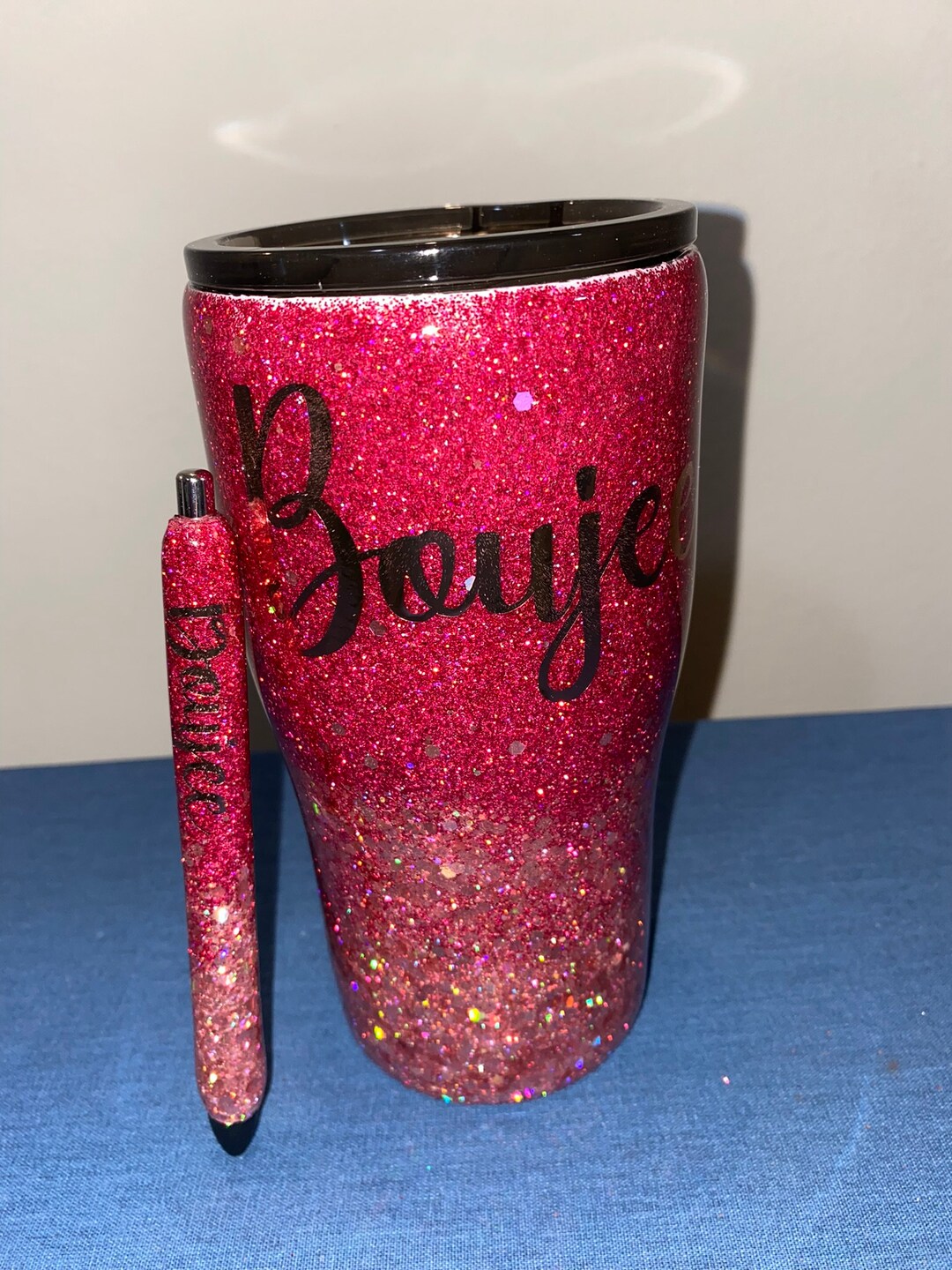 Boujee Tumbler With Pen Set - Etsy