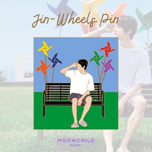 Jin-wheels Spinning Pin Moonchild Market - Etsy