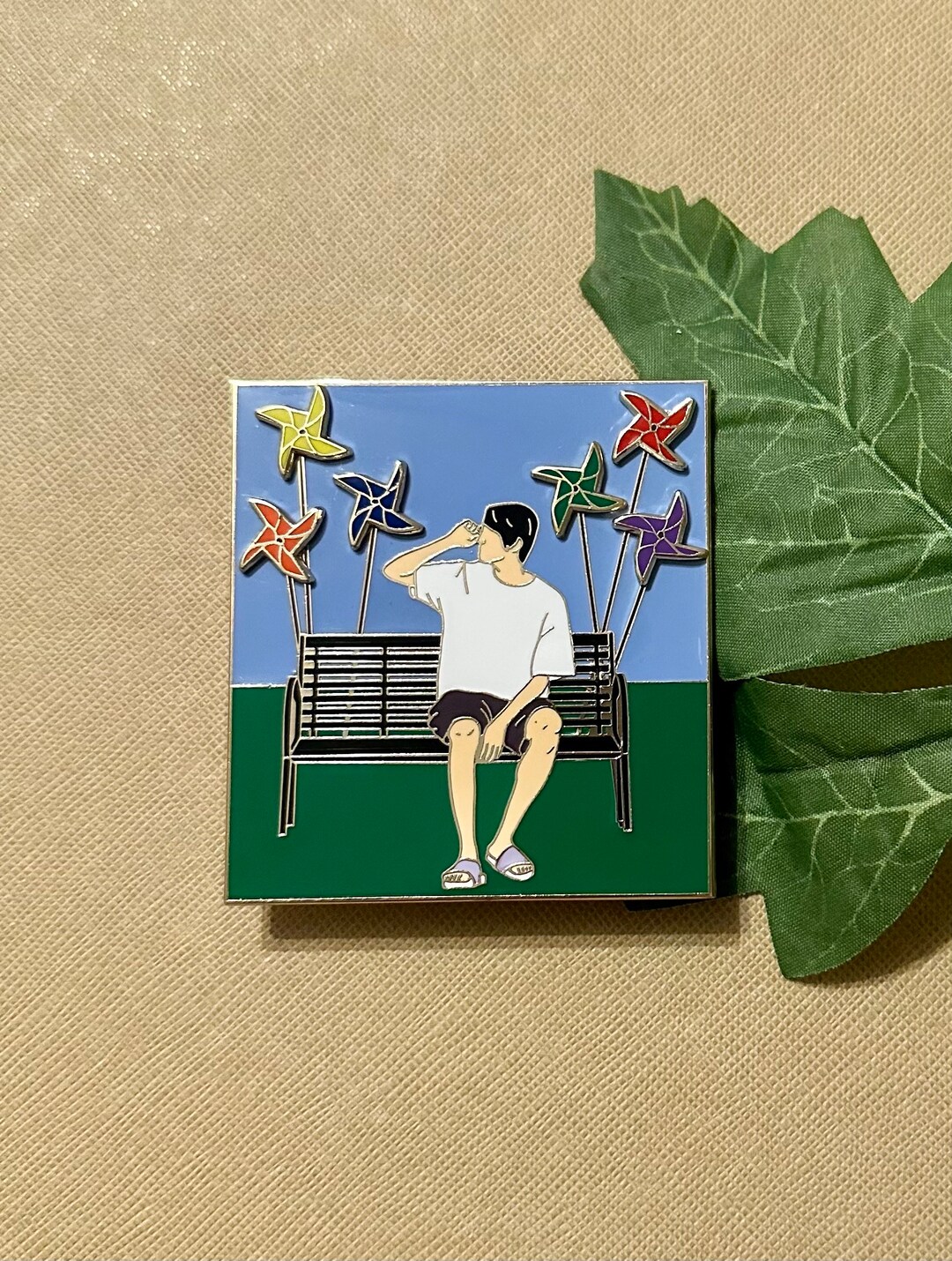 Jin-wheels Spinning Pin | Moonchild Market - Etsy