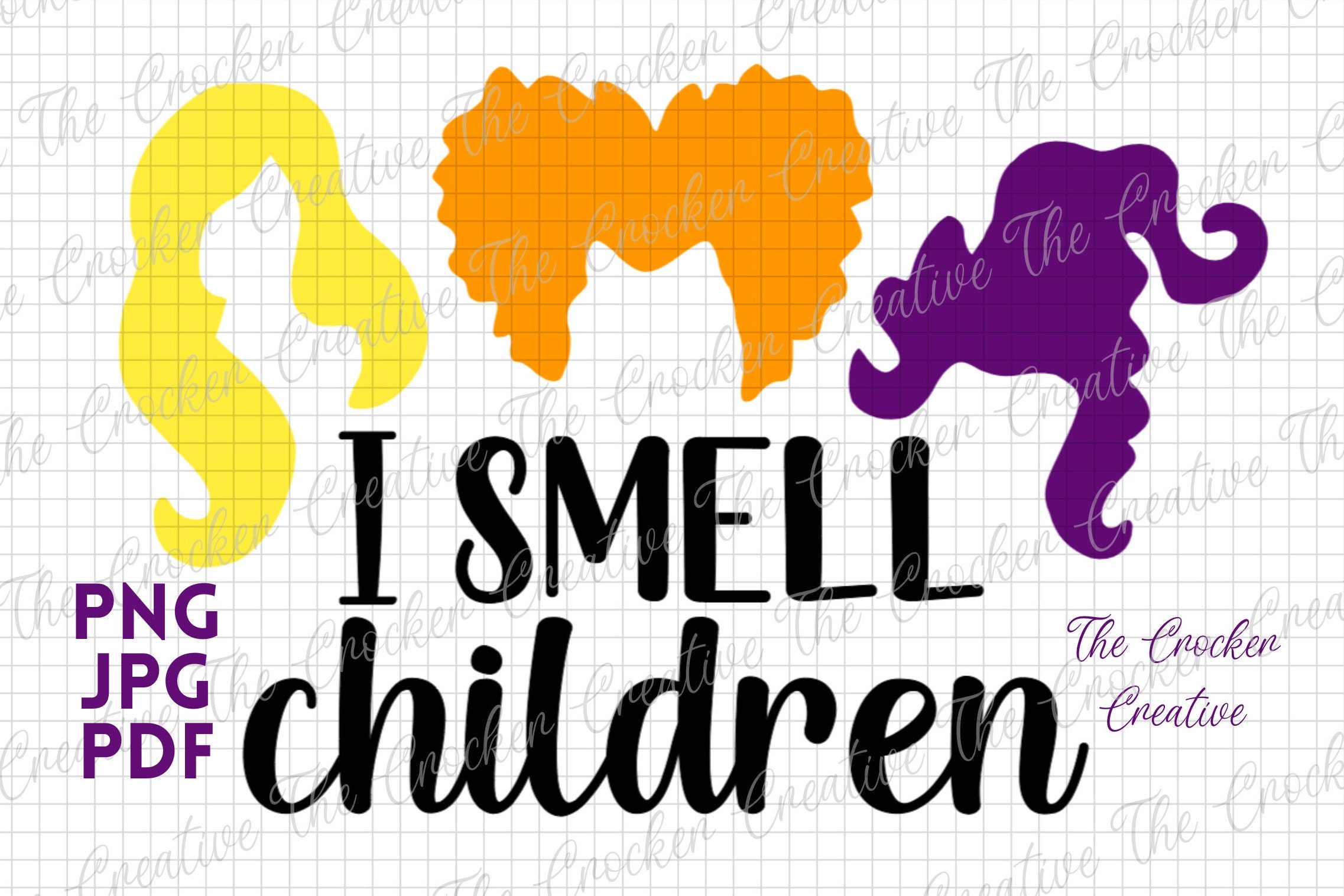 Hocus Pocus Inspired Cut File | I Smell Children SVG | Halloween SVG ...