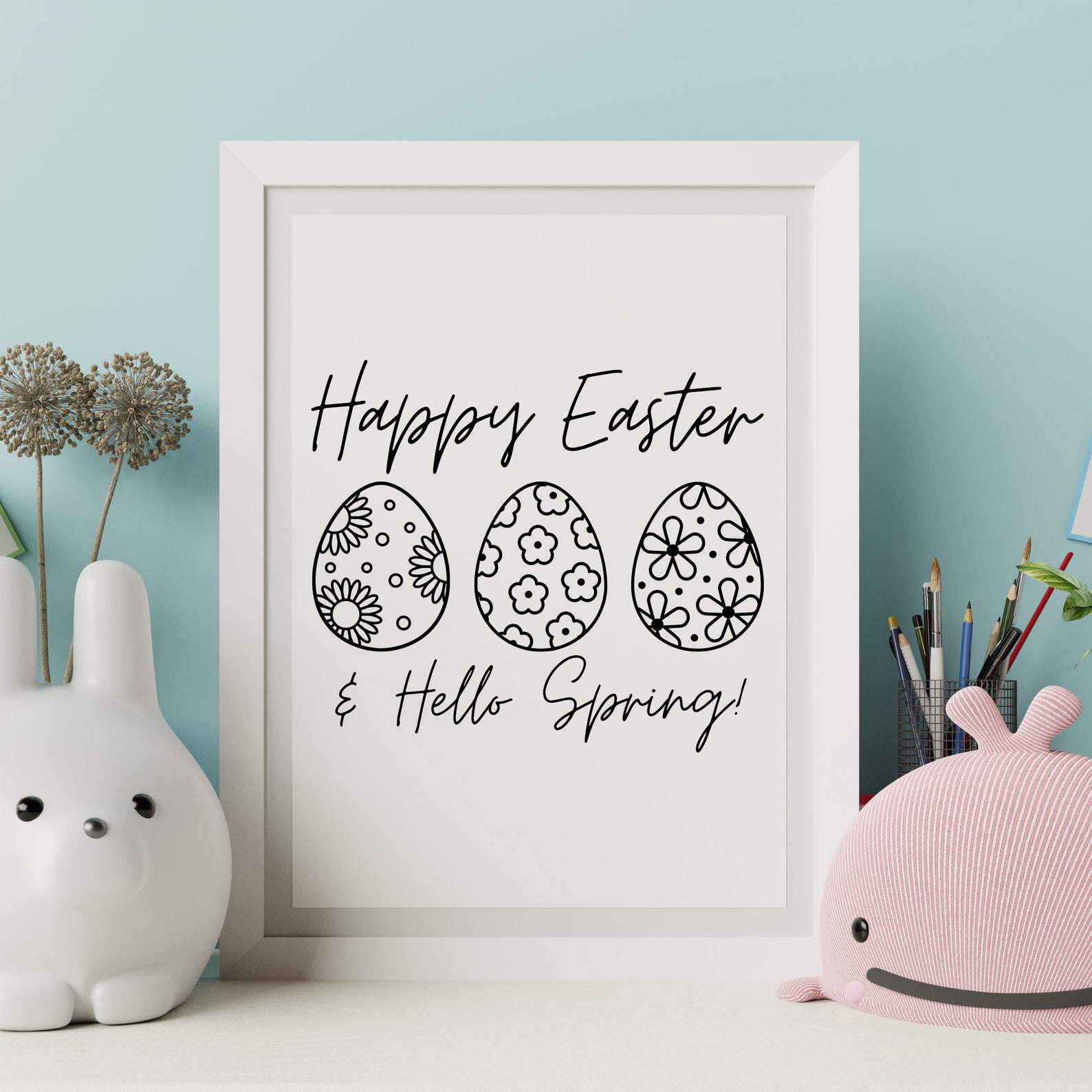 Easter SVG, Happy Easter SVG, Easter Egg Svg, Easter Clipart, Easter ...