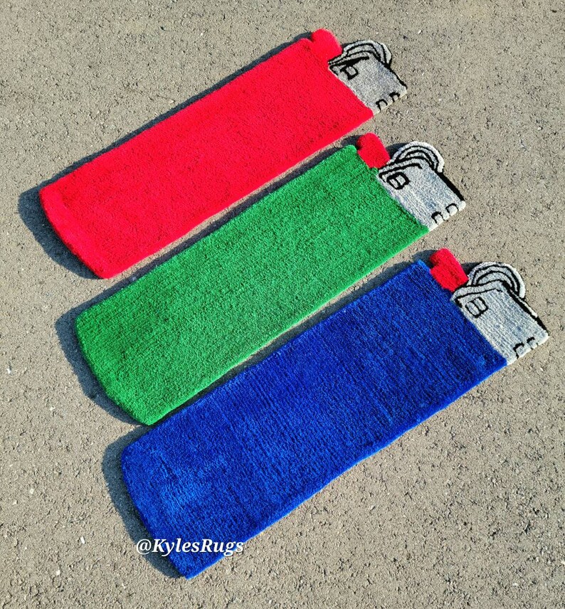 Tufted Lighter Rug Handmade W/ Custom Color Options BIC - Etsy