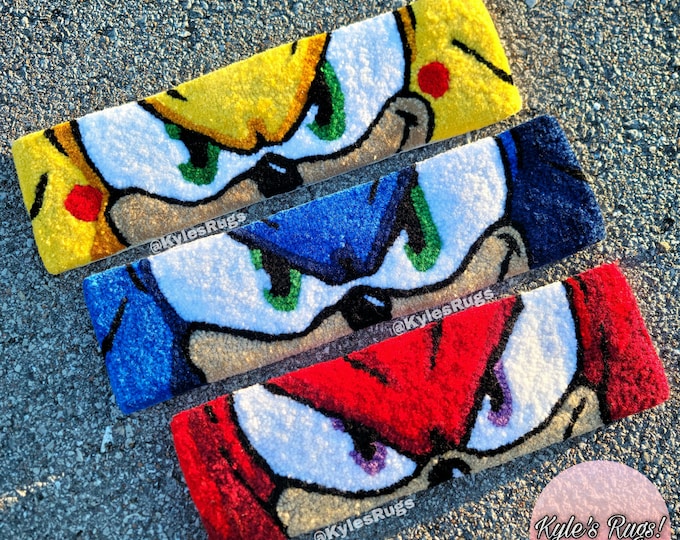 Sonichu, Sonic the Hedgehog, Knuckles the Echidna Keyboard Handmade ...