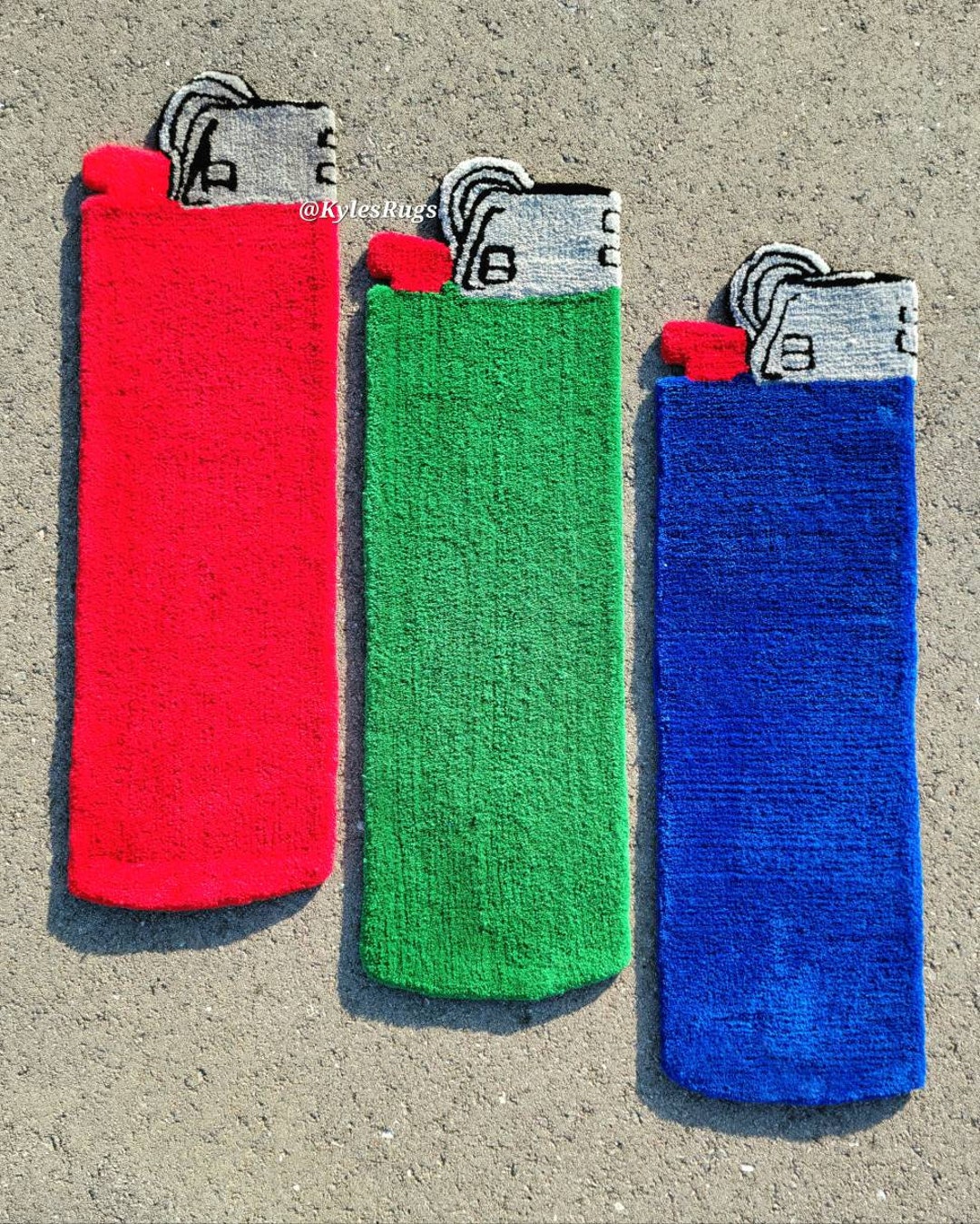 Tufted Lighter Rug Handmade W/ Custom Color Options BIC - Etsy