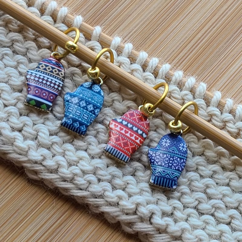 Fair Isle Mittens - Etsy