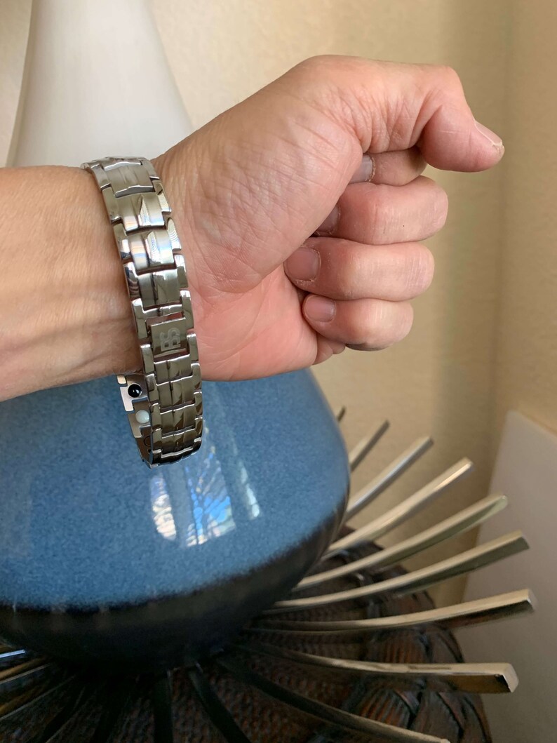 Gorgeous Titanium Magnetic Bracelet Men Women 591 Bio Elements Restore ...