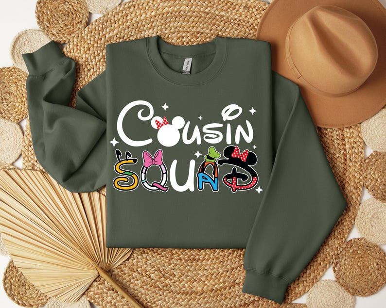 Disney Cousin Crew Svg, Disney Cousins Matching Svg, Family Squad Svg ...