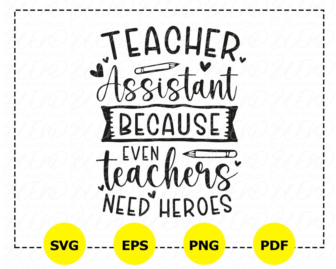 Teacher Assistant Svg, Teacher Christmas Svg, Teacher Assistant Svg ...