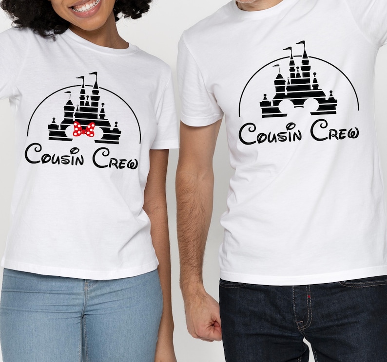Disney Christmas Cousin Crew SVG, Matching Family Squad (digital Files ...