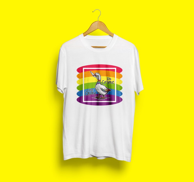 Be Gay Do Crime Svg, Funny Duck Goose Svg, Gay Pride Svg, LGBTQ Svg ...