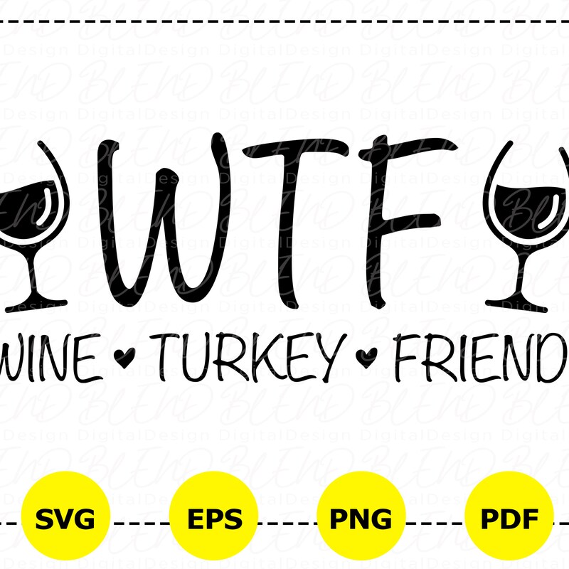 Friends Turkey Svg - Etsy