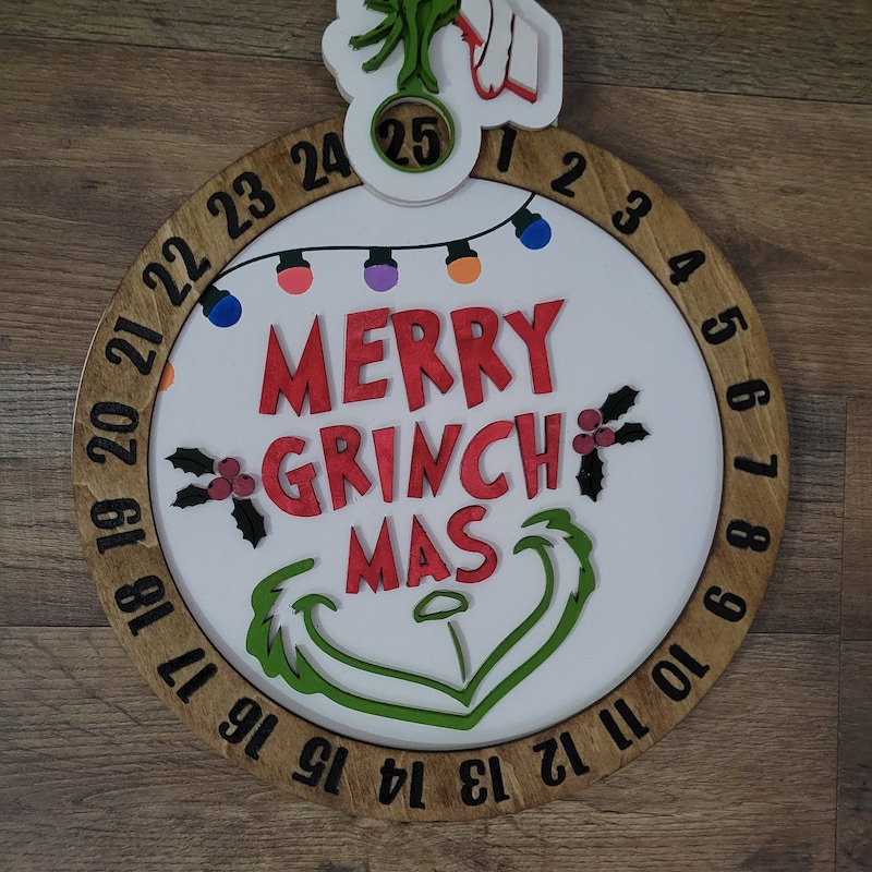 Grinch Countdown - Etsy