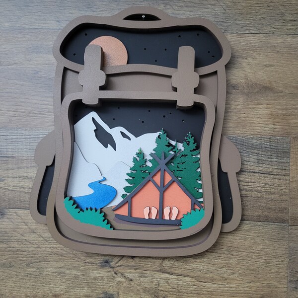 Laser Cut Wood Backpack - Etsy