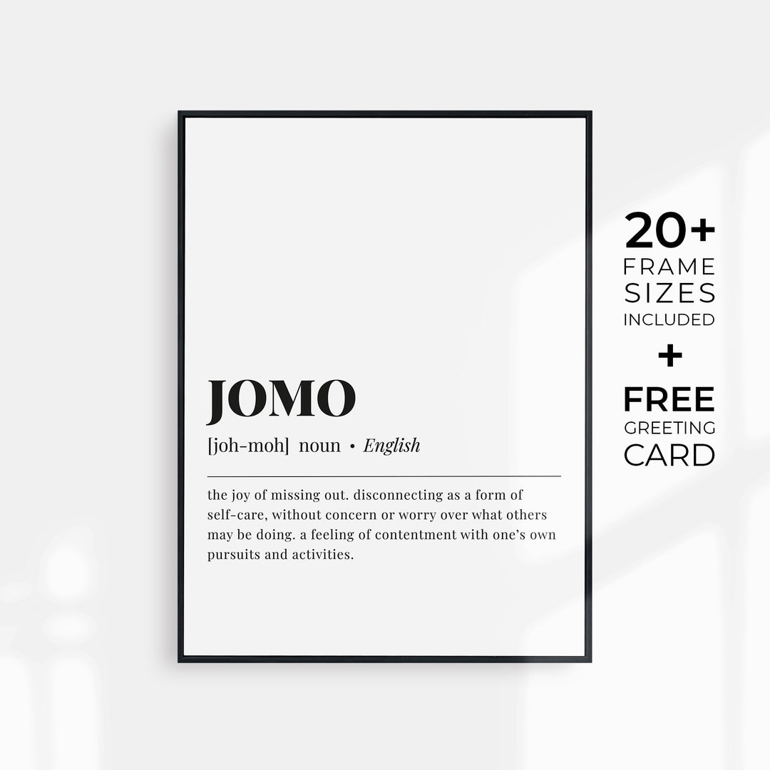 JOMO Meaning Printable Gift For Introvert Quotes Funny Introvert Gifts JOMO Meaning Printable Gift For Introvert Quotes Funny Introvert Gifts