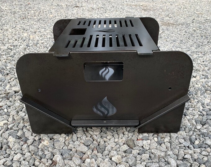 Collapsible Fire Pit / Grill - Etsy