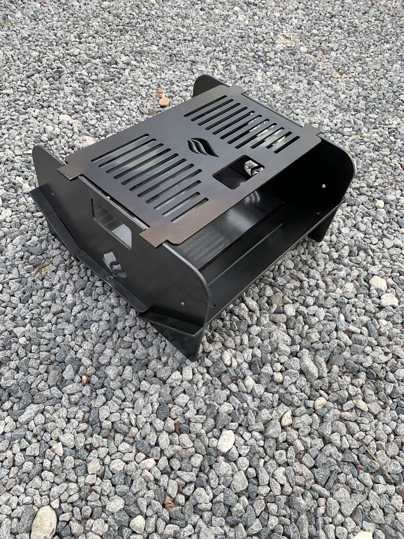 Collapsible Fire Pit / Grill - Etsy