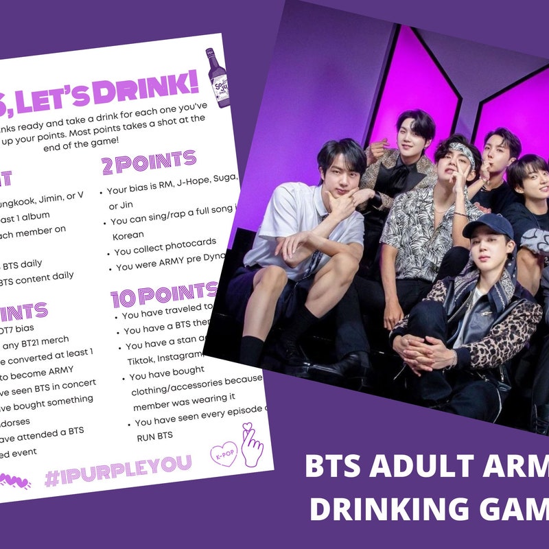 Bts Game - Etsy