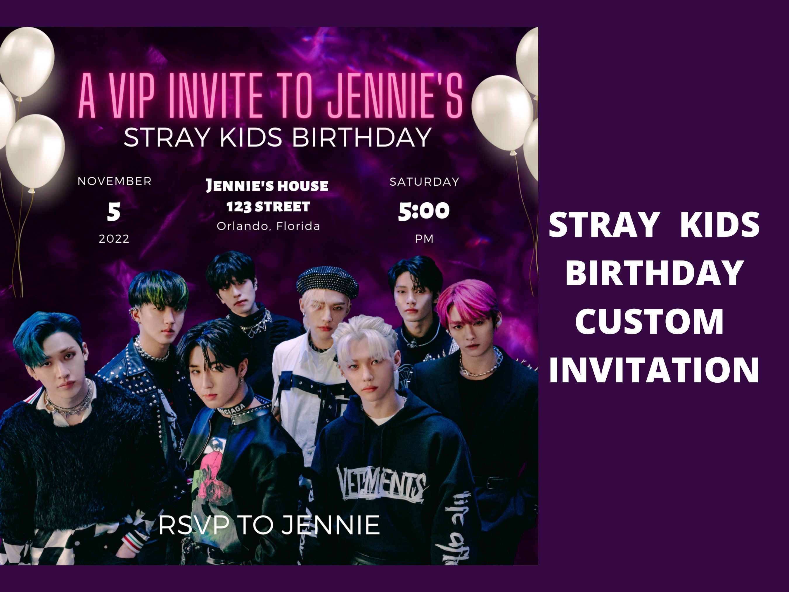 Stray kids birthday photos