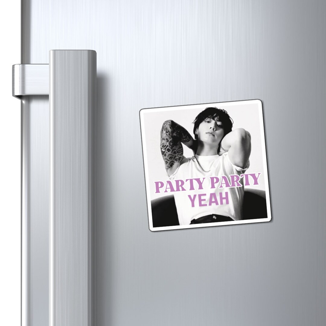Jungkook Magnet Party Party Yeah JK BTS - Etsy