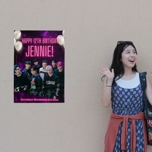Stray Kids Birthday Party Poster Custom Digital Download K Pop - Etsy
