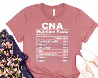 CNA Shirt, CNA Graduation Gift, Certified Nursing Assistant Shirt ...