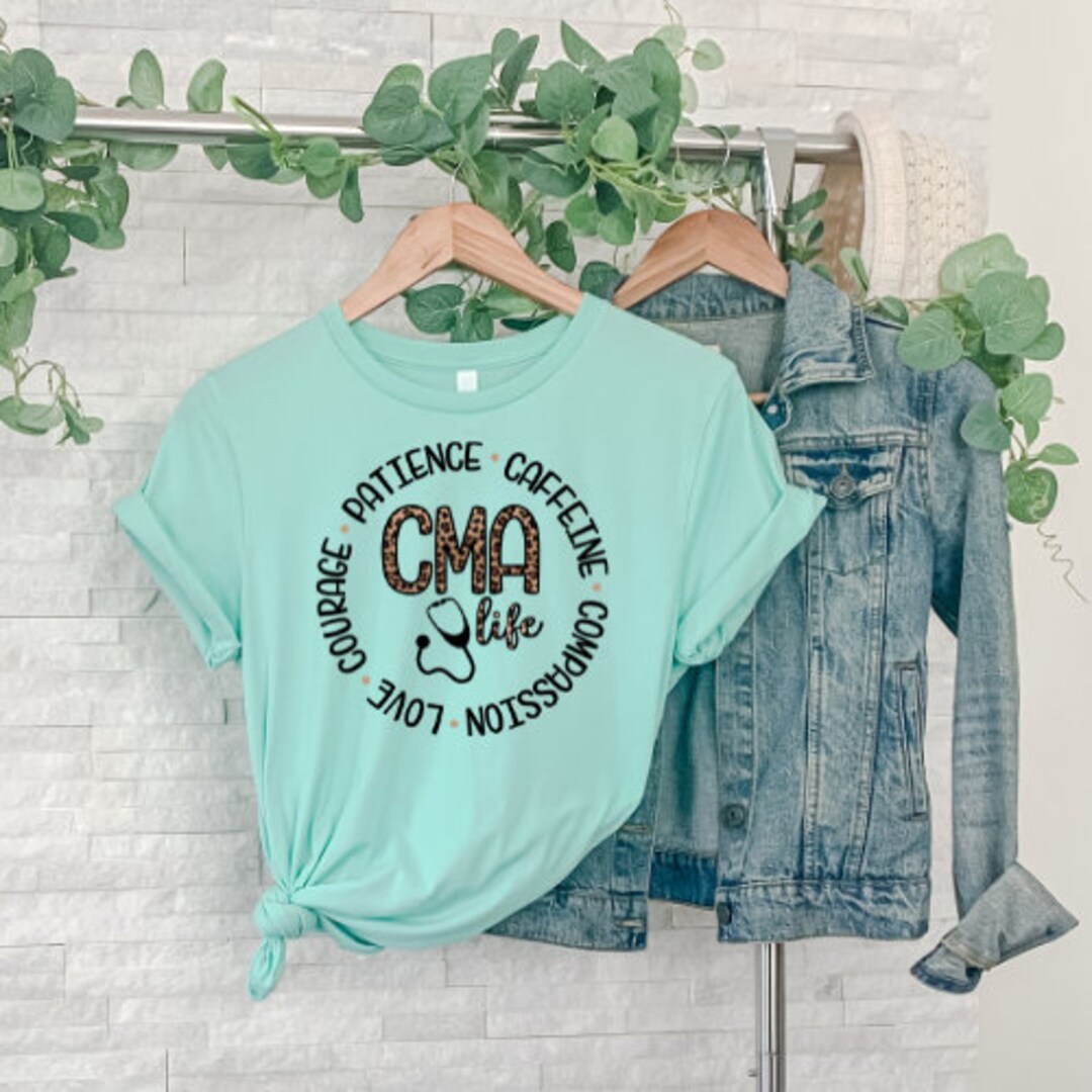 CMA Shirt, Certified Medical Assistant Shirt, Nurse Superhero Shirt ...