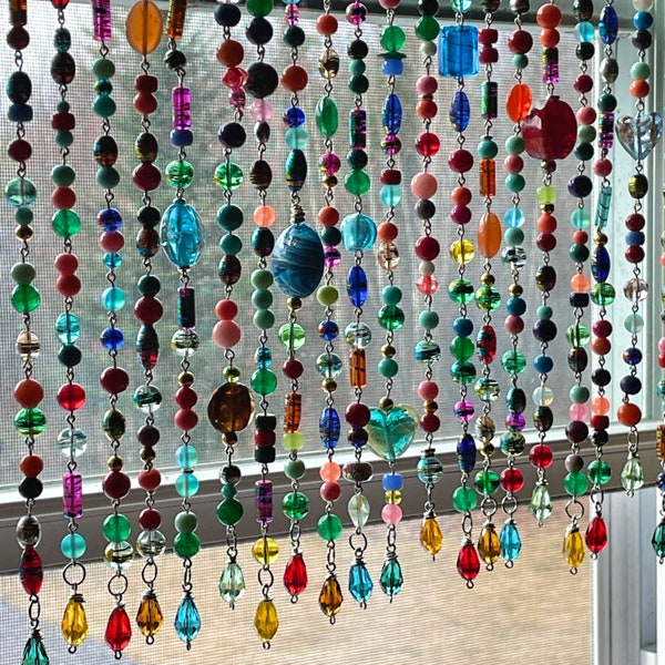Beaded Valance - Etsy