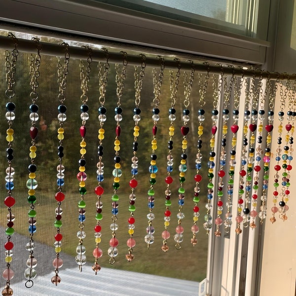 Beaded Valance - Etsy