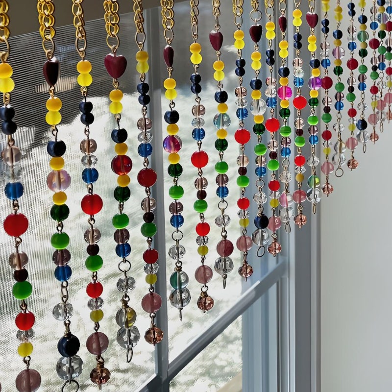 Beaded Valance - Etsy