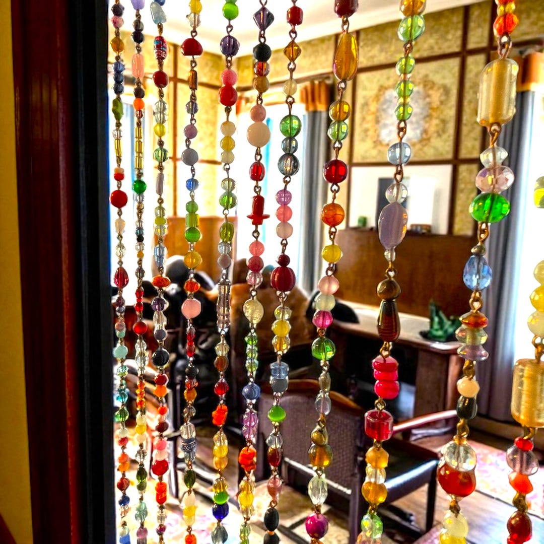 CUSTOM Boho Beaded Strands for Curtains, Windows, Wall Art - Etsy
