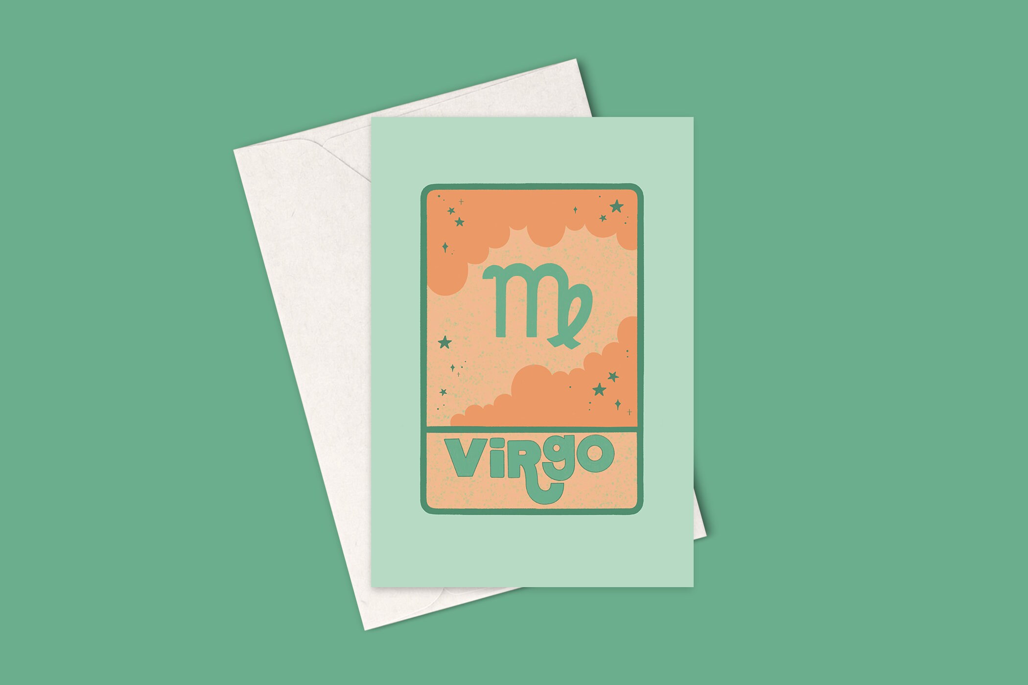 Virgo Birthday Card for Him Birthday Card for Her Horoscope Birthday ...